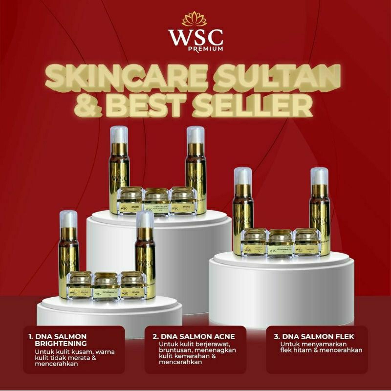 Jual WSC PREMIUM PAKETAN SULTAN GLOW UP VIP RETINAL | Shopee Indonesia