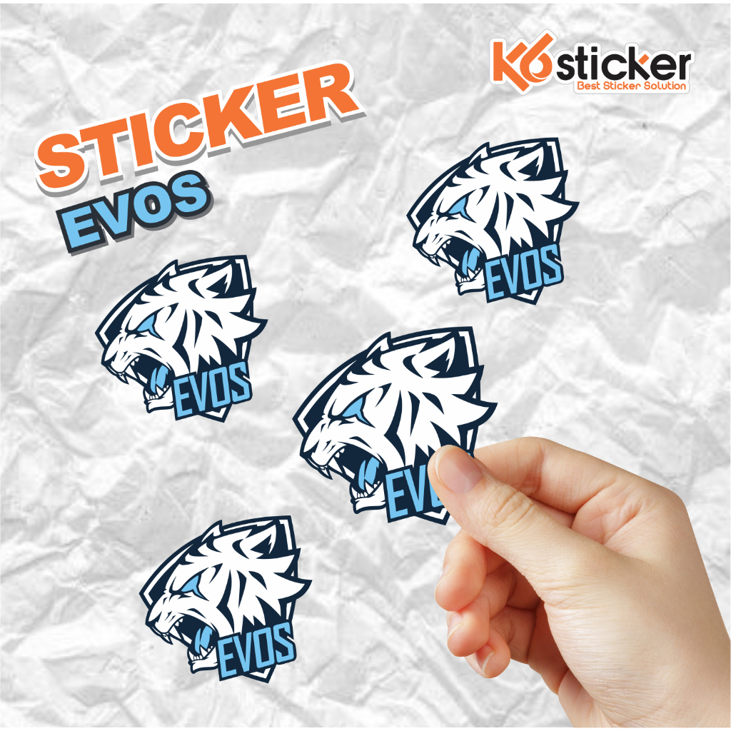 Jual Stiker Tim Mobile Legends EVOS | Shopee Indonesia