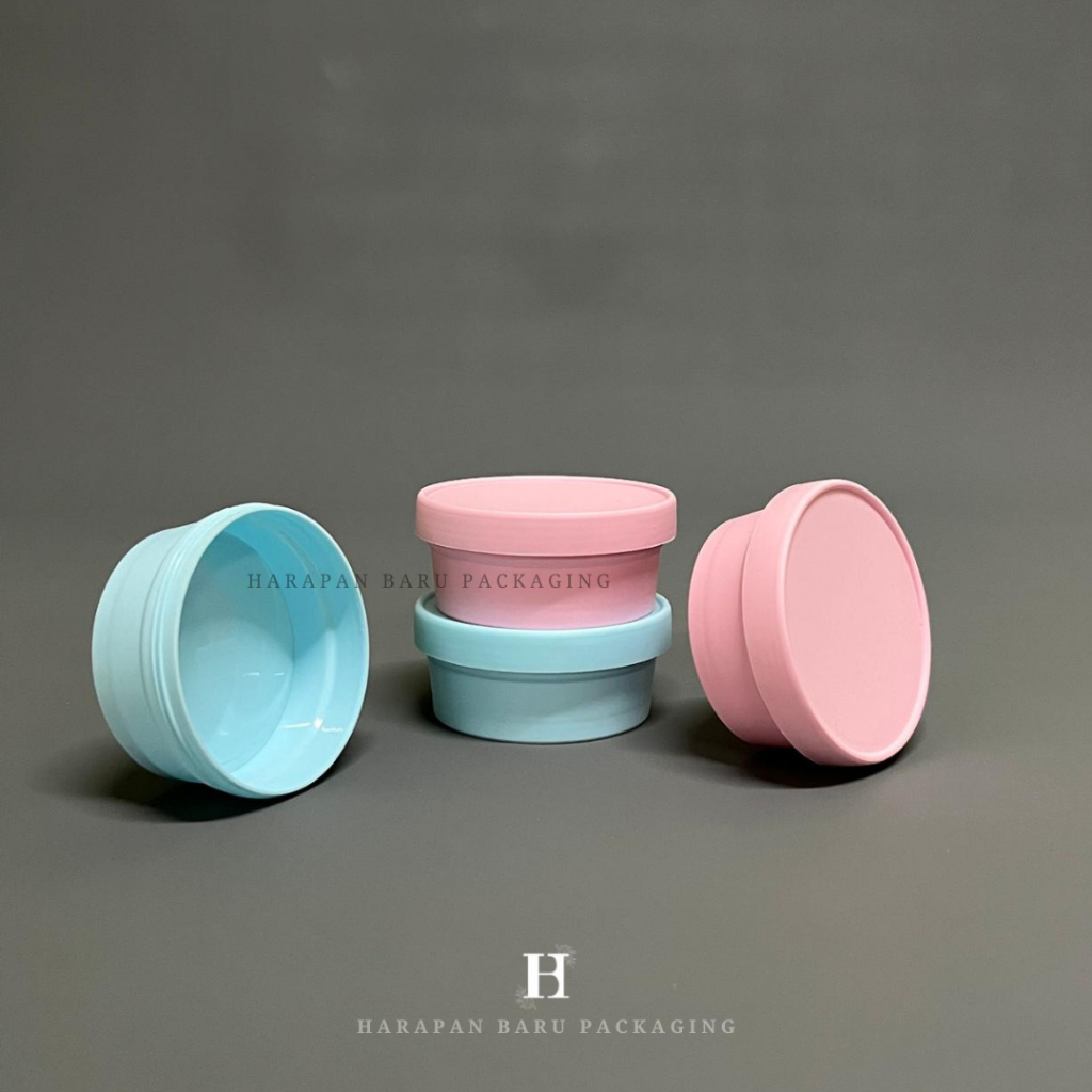 Jual HB Pot Jar Pastel Dof 50ml - Jar Kosmetik Skincare - Jar Powder ...