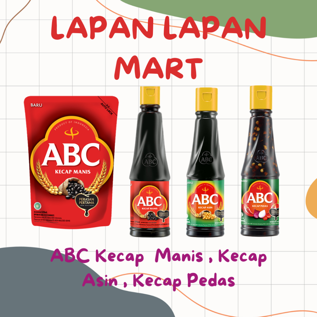Jual ABC Kecap Manis , Kecap Asin , Kecap Pedas | Shopee Indonesia