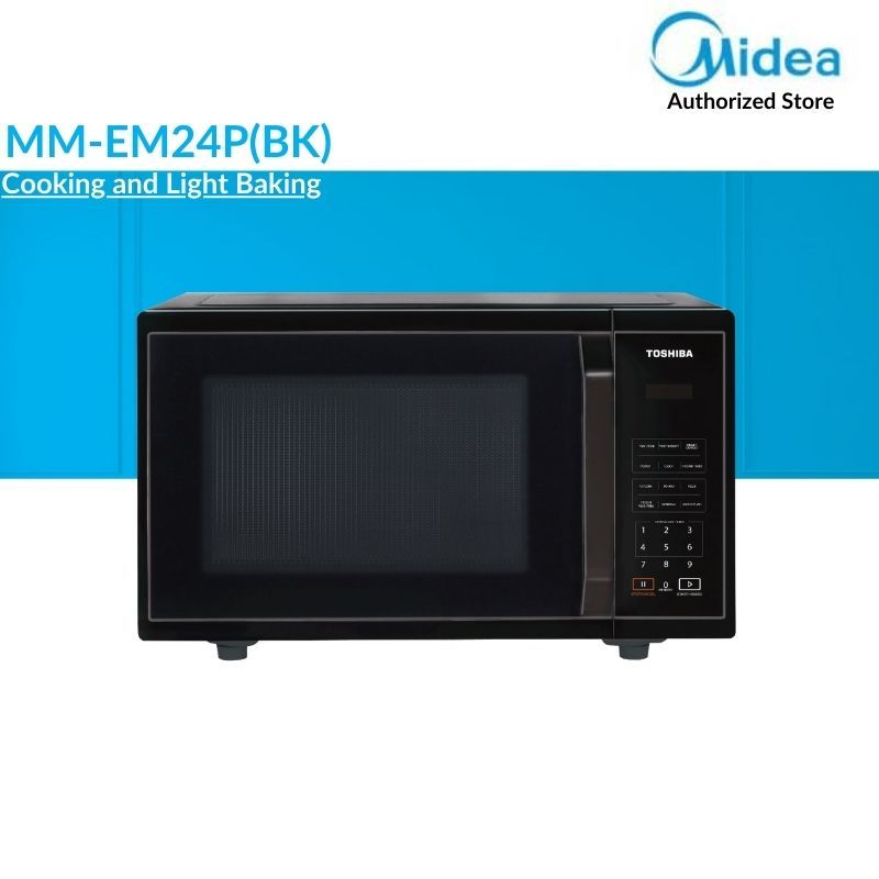 Jual Midea Toshiba Microwave MM-EM24P-BK Kapasitas 24 L | Shopee Indonesia