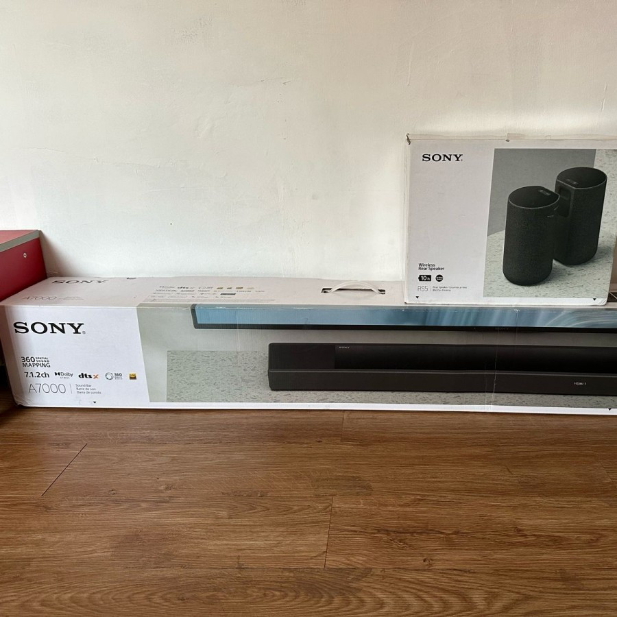 Jual Soundbar Sony HT-A7000 + SA- RS5 2nd | Shopee Indonesia