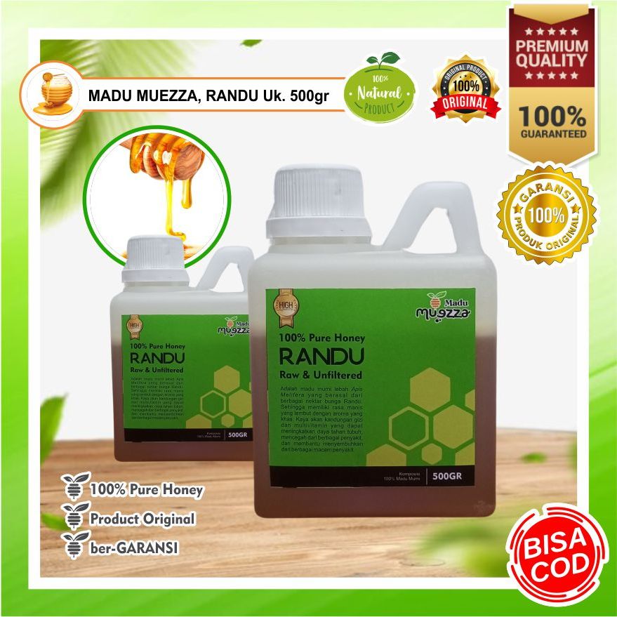 Jual MADU RANDU ASLI MADU MUEZZA Grade A uk. 500GR , 100% PURE NATURAL ...