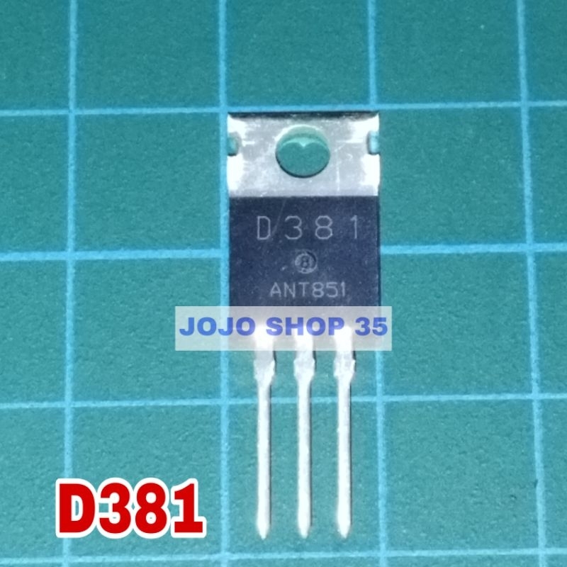 Jual TRANSISTOR TR D381 ASLI d381 D 381 harga untuk 1 pc transistor ...
