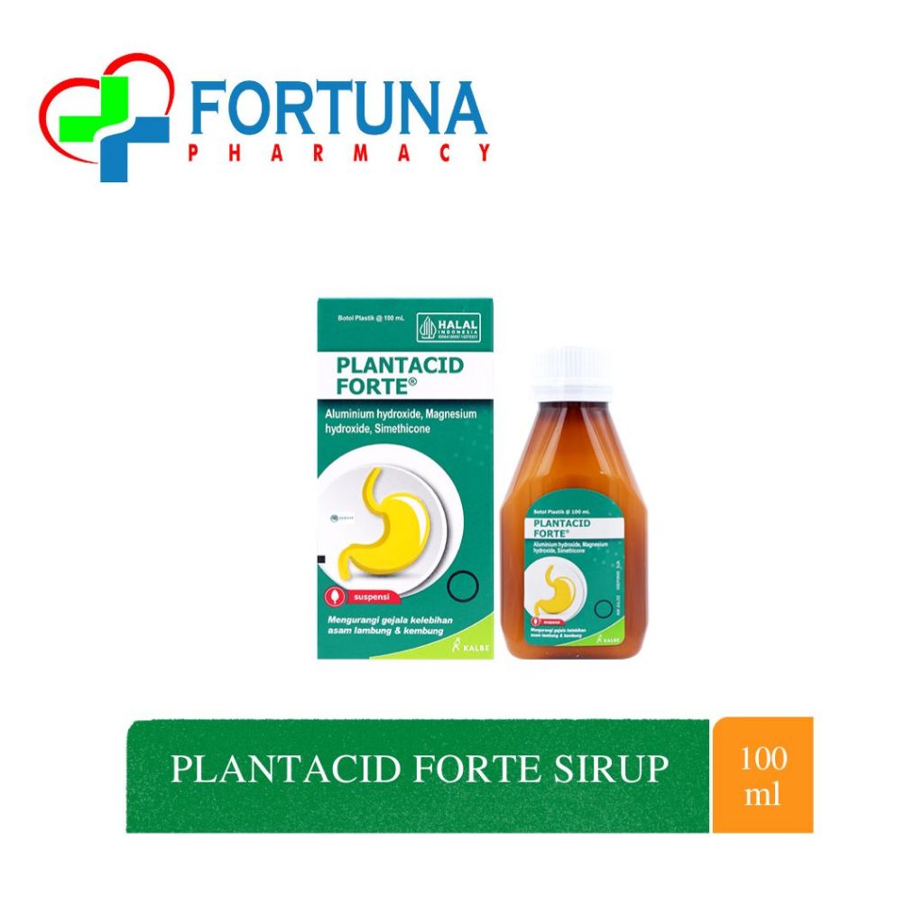 Jual Plantacid Forte Sirup 100 ml | Shopee Indonesia