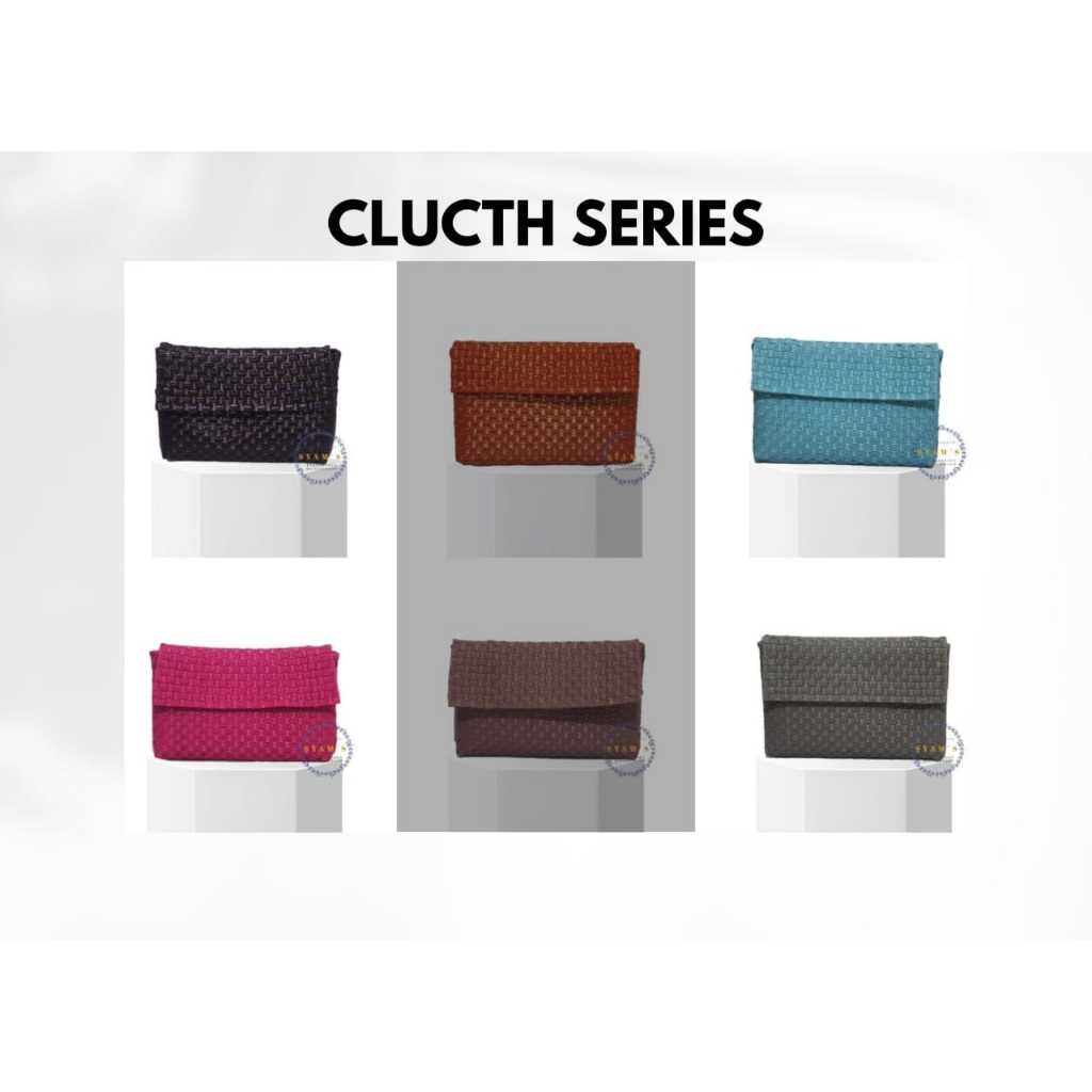 Jual TAS ANYAMAN SYAMS (CLUCTH BAG) | Shopee Indonesia