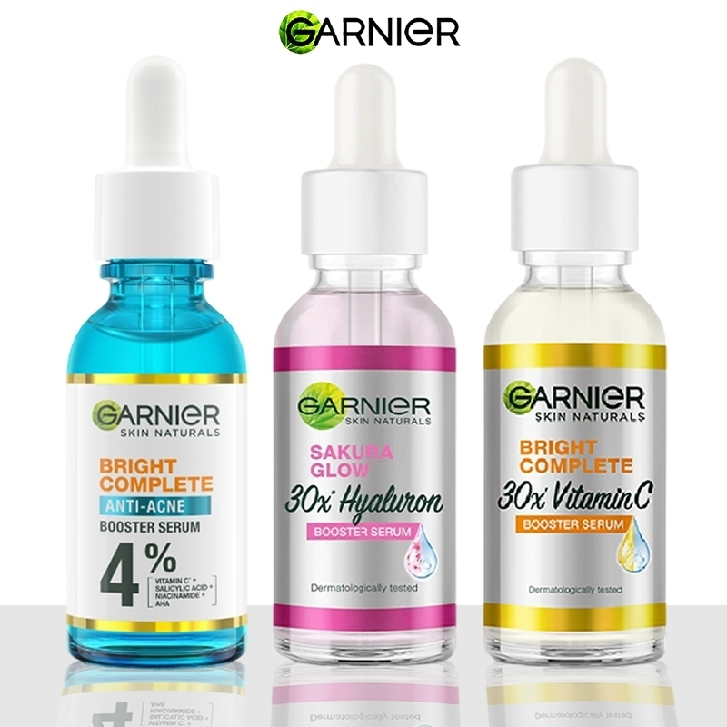 Jual Garnier Bright Complete Anti Acne Booster Serum - 30 ml (Serum ...