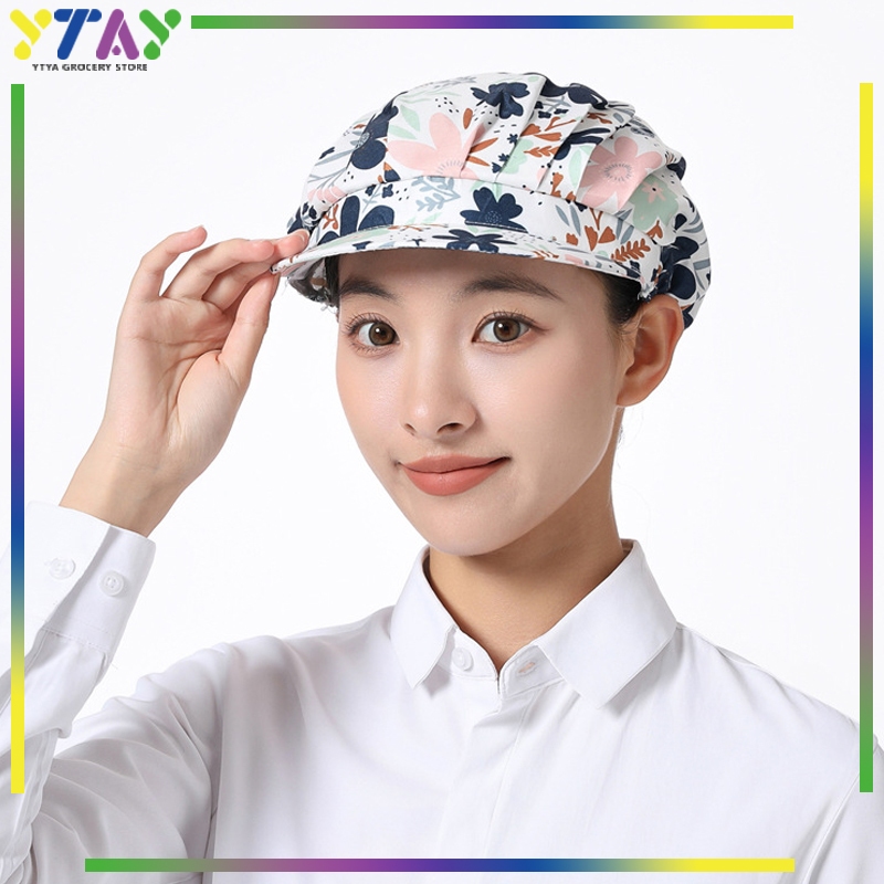 Jual Topi Chef Koki Masak Kain Bisa Dicuci Topi Karyawan Hair Net ...