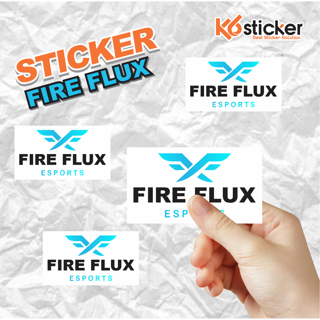 Jual Stiker Tim Mobile Legends,FIRE FLUX | Shopee Indonesia