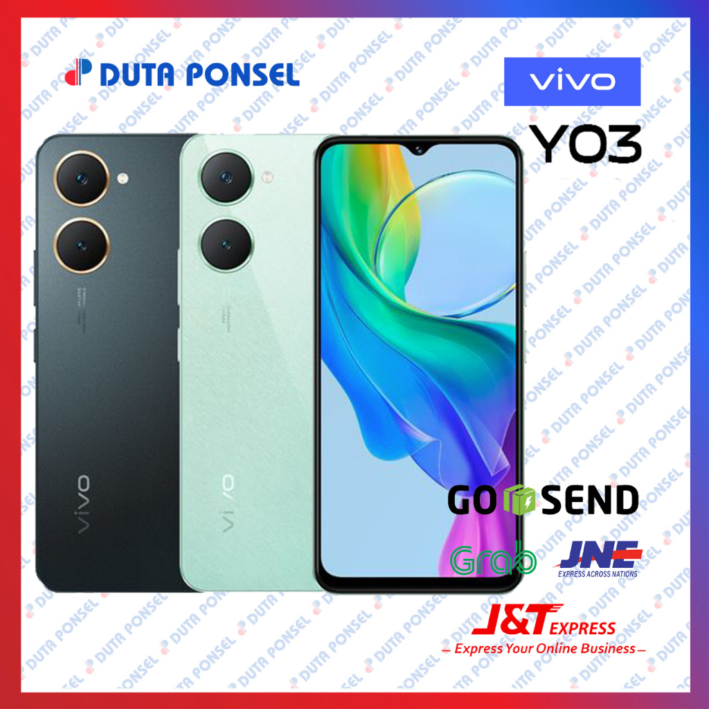 Jual Vivo Y03 4/64 GB Garansi Resmi | Shopee Indonesia