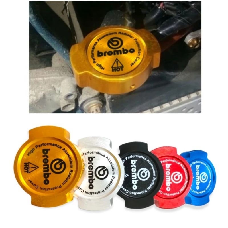 Jual CAP Radiator Tutup Radiator Full CNC Nmax PCX Aerox Lexi Vario CBR ...