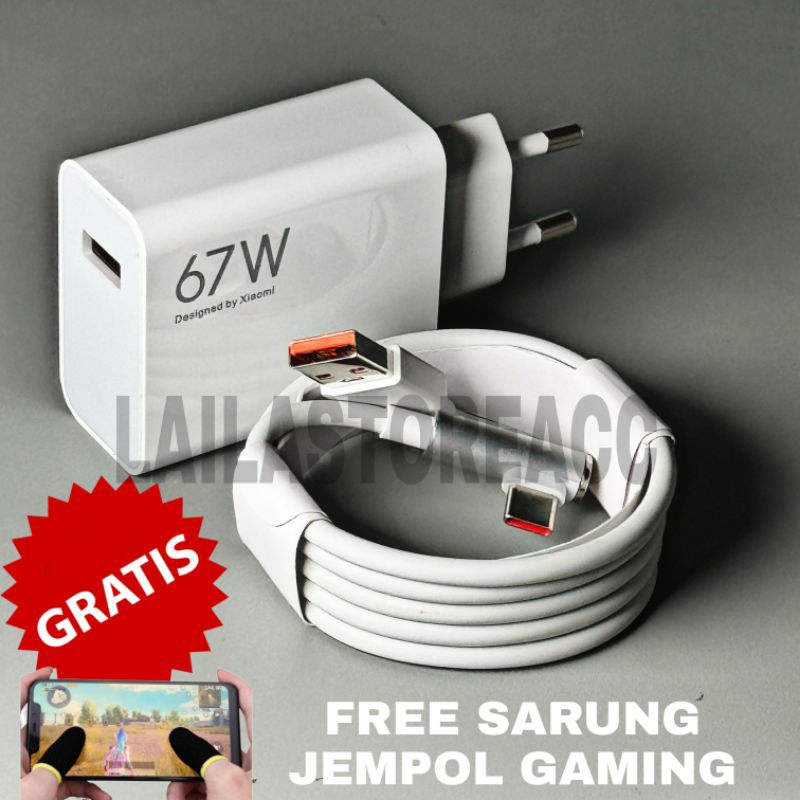 Jual CHARGER GAMING TURBO XIAOMI 67W ORIGINAL 100% XIAOMI 13T REDMI ...
