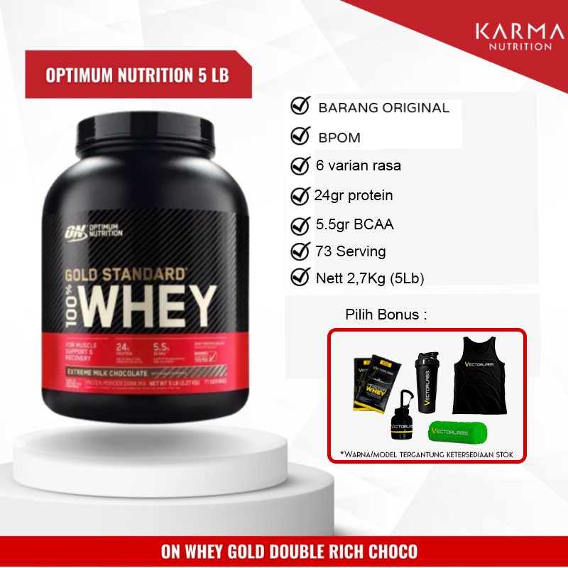 Jual WHEY PROTEIN ON OPTIMUM NUTRITION WHEY GOLD STANDARD 100% WHEY ...