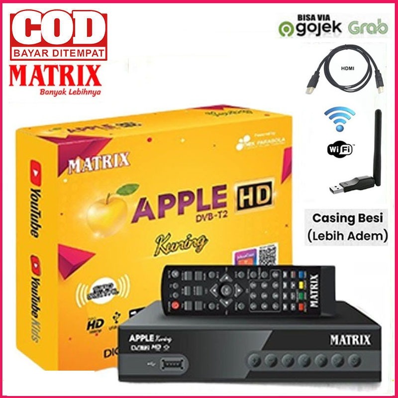 Jual MATRIX KUNING Set Top Box Receiver Digital Premium Kuning | Shopee ...