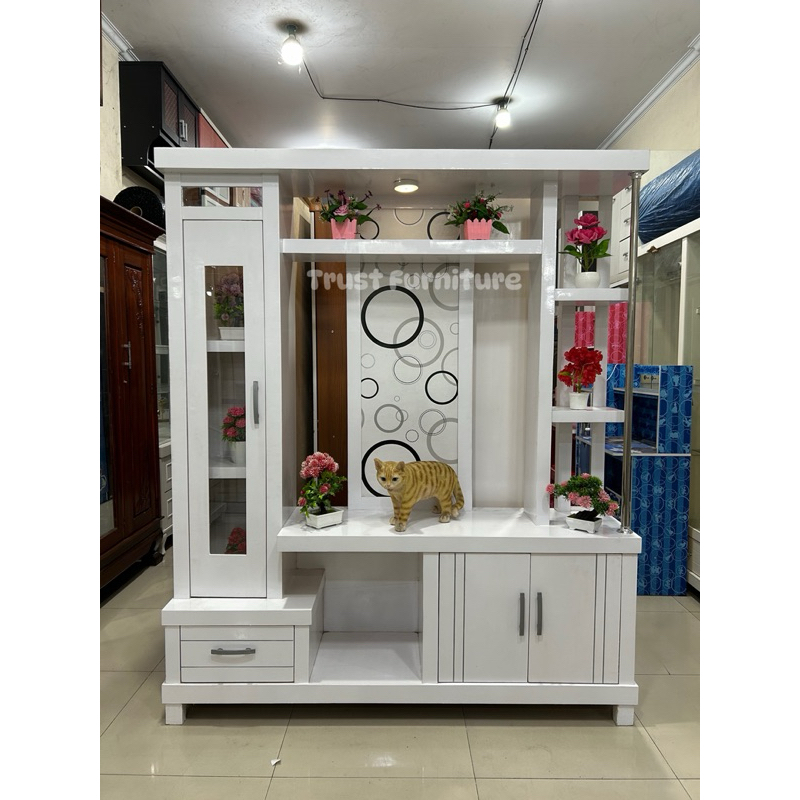 Jual Bufet TV / Bufet Partisi TV Minimalis 32” INC / Penyekat Ruangan ...