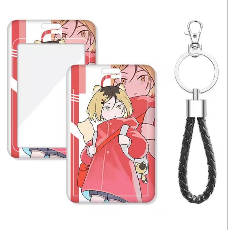 Jual ID Card Holder Name Tag Anime Haikyuu Shoyo Hinata Tobio Kageyama ...
