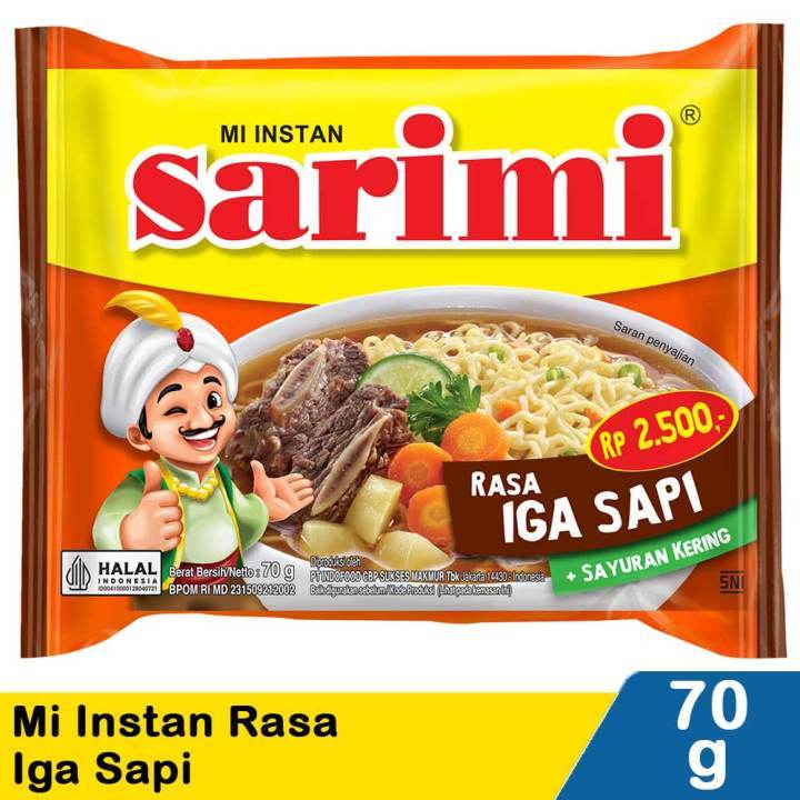 Jual SARIMIE KUAH IGA SAPI 75GR | Shopee Indonesia