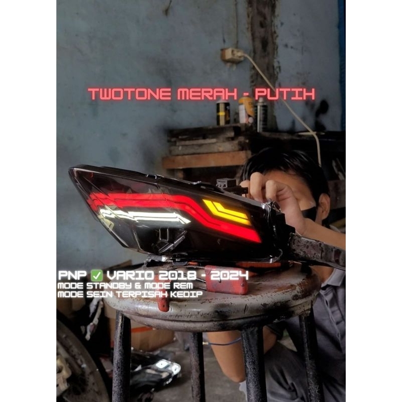 Jual Stoplamp lazy vario new 2023 / vario new 2018 - 2024 PNP | Shopee ...