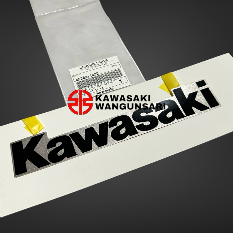 Jual Original Striping stiker tangki Ninja rr old zx silver 56052-1535 ...