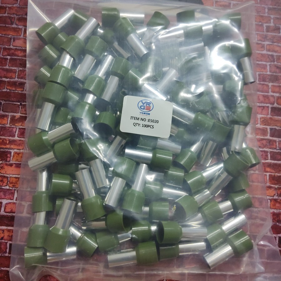 Jual FERRULES E5020 50mm Insulated SKUN KABEL Tusuk E-5020 FERULLES ...