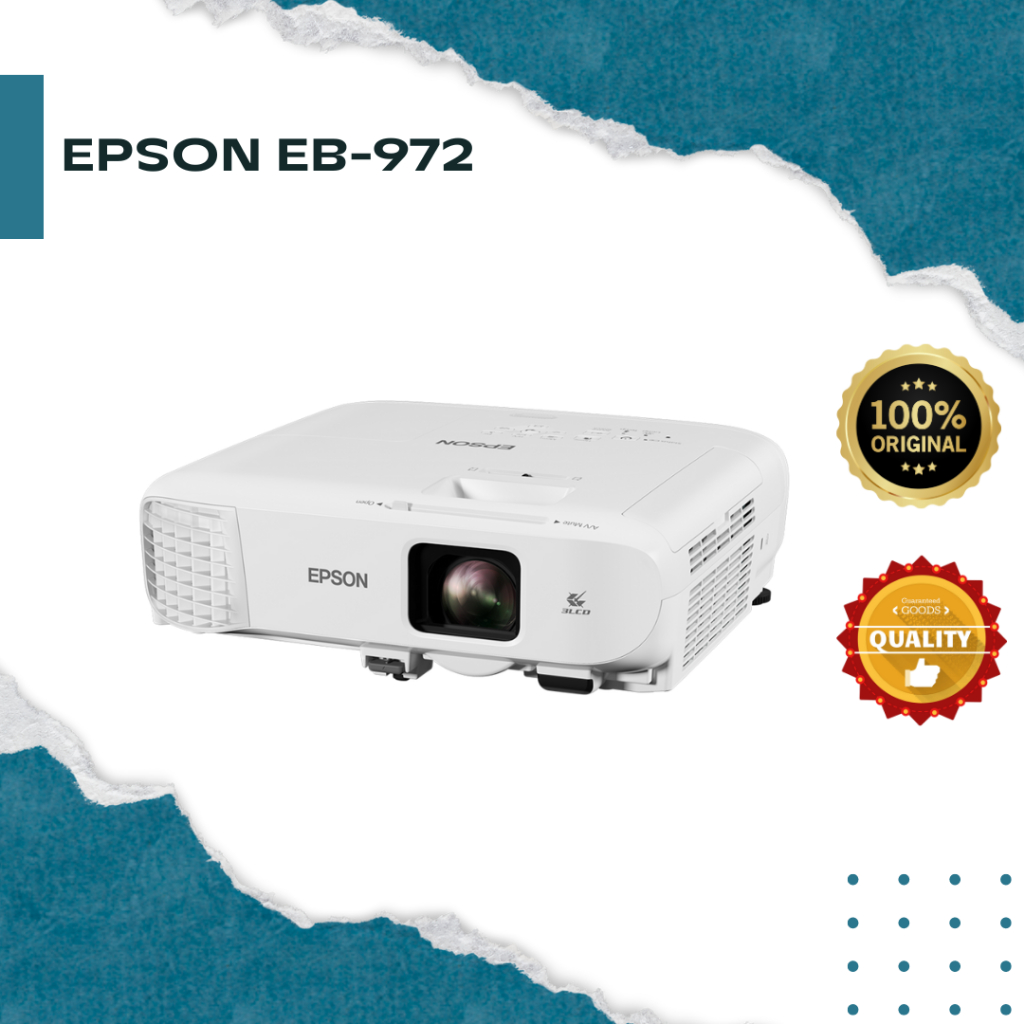 Jual Projector Epson EB-972 XGA 3LCD 4000 Lumens ORIGINAL | Shopee Indonesia