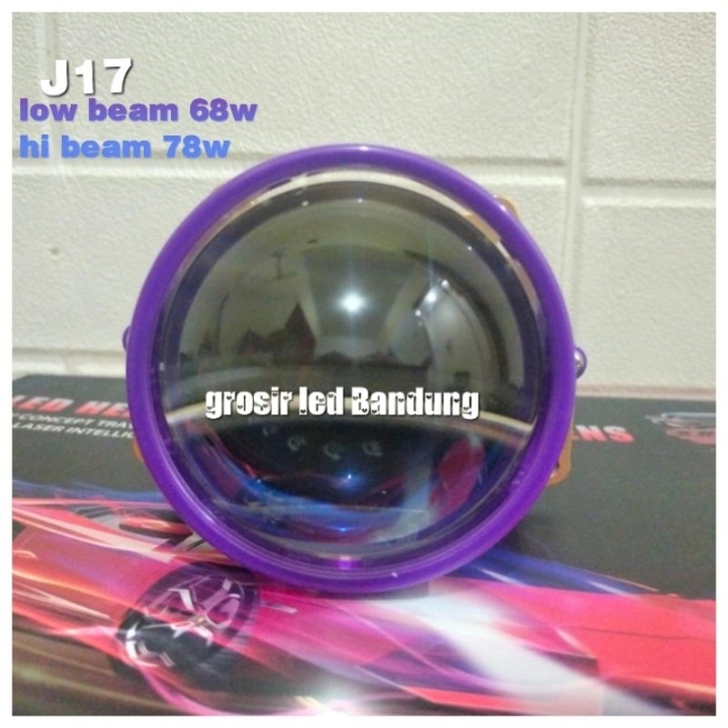 Jual bi led projie Lighted J17 3inch LHD 78w motor dan mobil | Shopee Indonesia