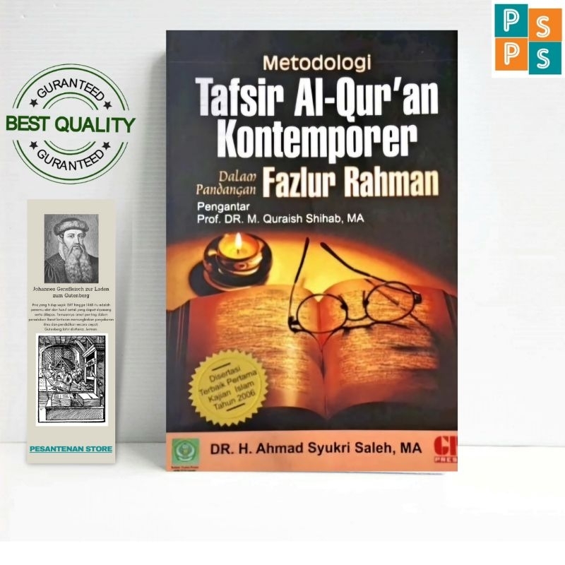 Jual Metodologi Tafsir Al Quran kontemporer Dalam Pandangan Fazlur Rahman Kode Nuansa | Shopee ...