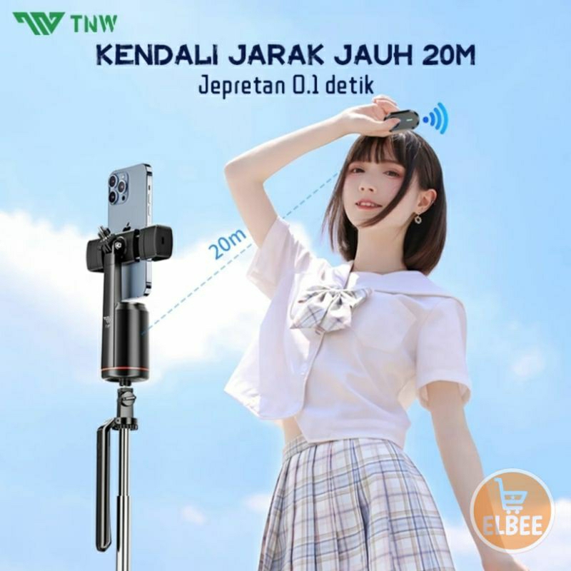 Jual Elbee - Gimbal Stabilizer TNW P05 Face Tracking Gimbal Bluetooth ...