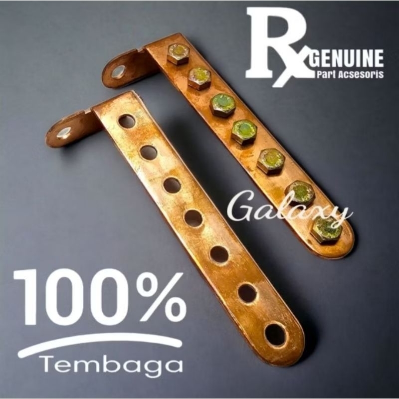 Jual Plat L Tembaga Asli - Plat Untuk Kabel Grounding 3 / 5 / 7 Lobang ...