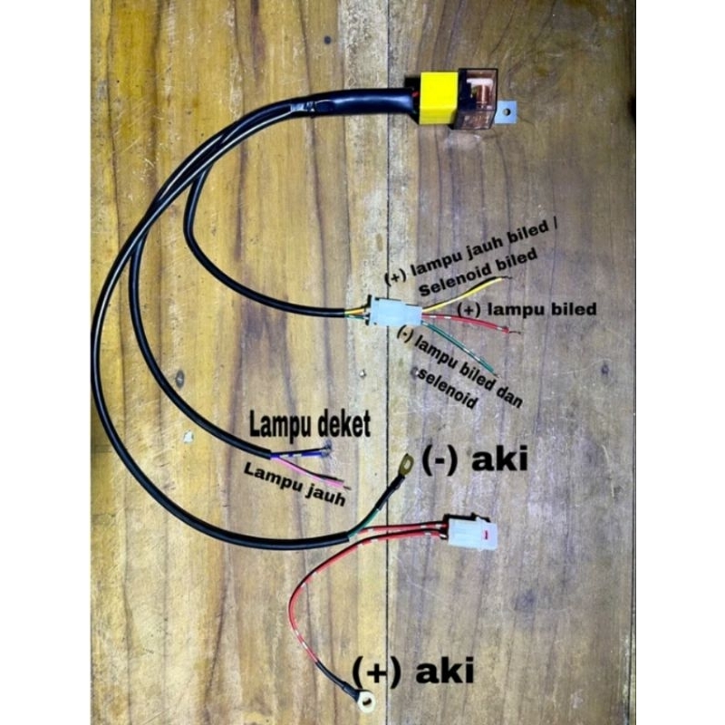 Jual RELAY BILED CUSTOM AR PROJECT SOKET H4 DAN UNIVERSAL | Shopee ...