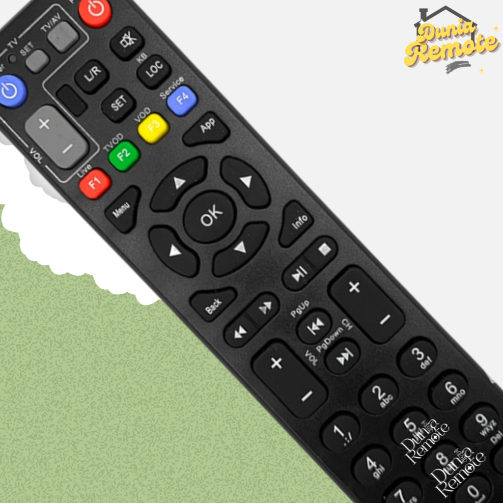 Jual Remot / Remote Android TV BOX Stb Set Top Box Speedy TV Use ZTE ...