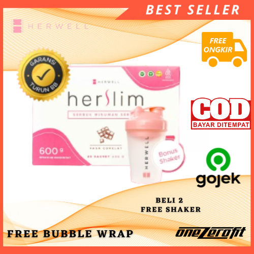 Jual Herslim 1 Box isi 20 Sachet by Herwell | Shopee Indonesia