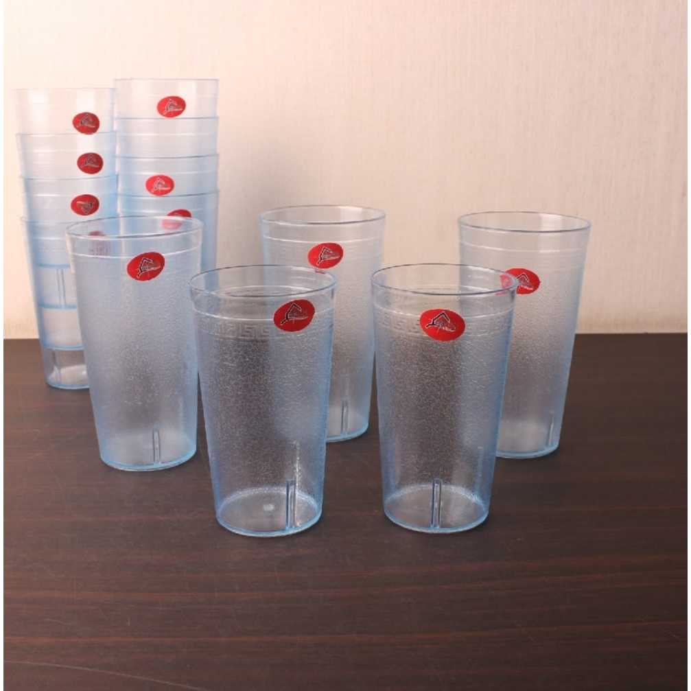 Jual 6 pcs/12 pcs gelas alexis ukuran 400 ml/600 ml,gelas mika alexis ...