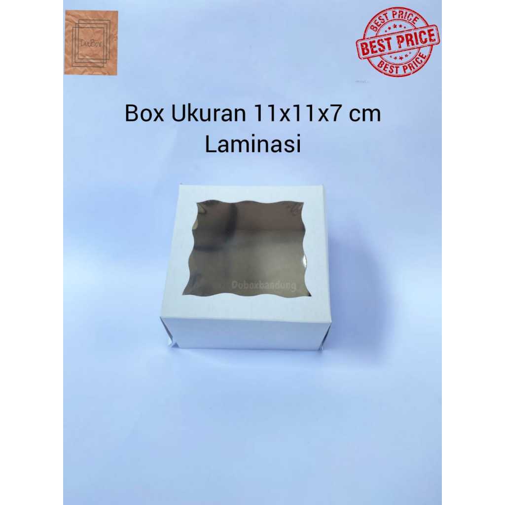 Jual (1 pak =10pcs)box ukuran 11x11x7 Duplex laminasi,Box untuk 1 buah ...