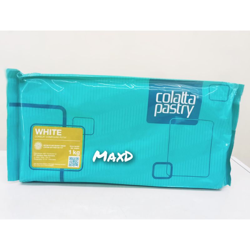 Jual Colatta Pastry Compound White Cokelat Batang 1kg 1 Pcs | Shopee ...