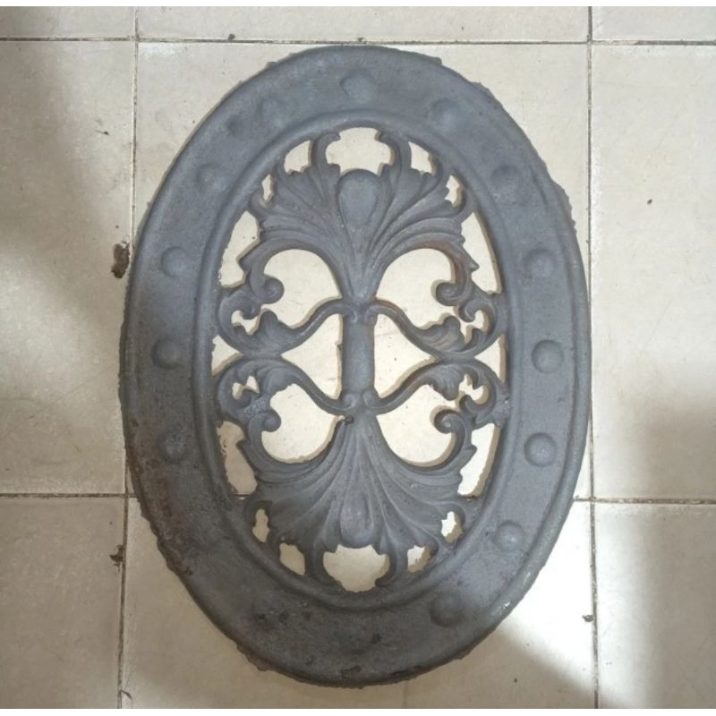 Jual Ornamen Pagar Besi Cor Central Lingkaran Tulip | Shopee Indonesia