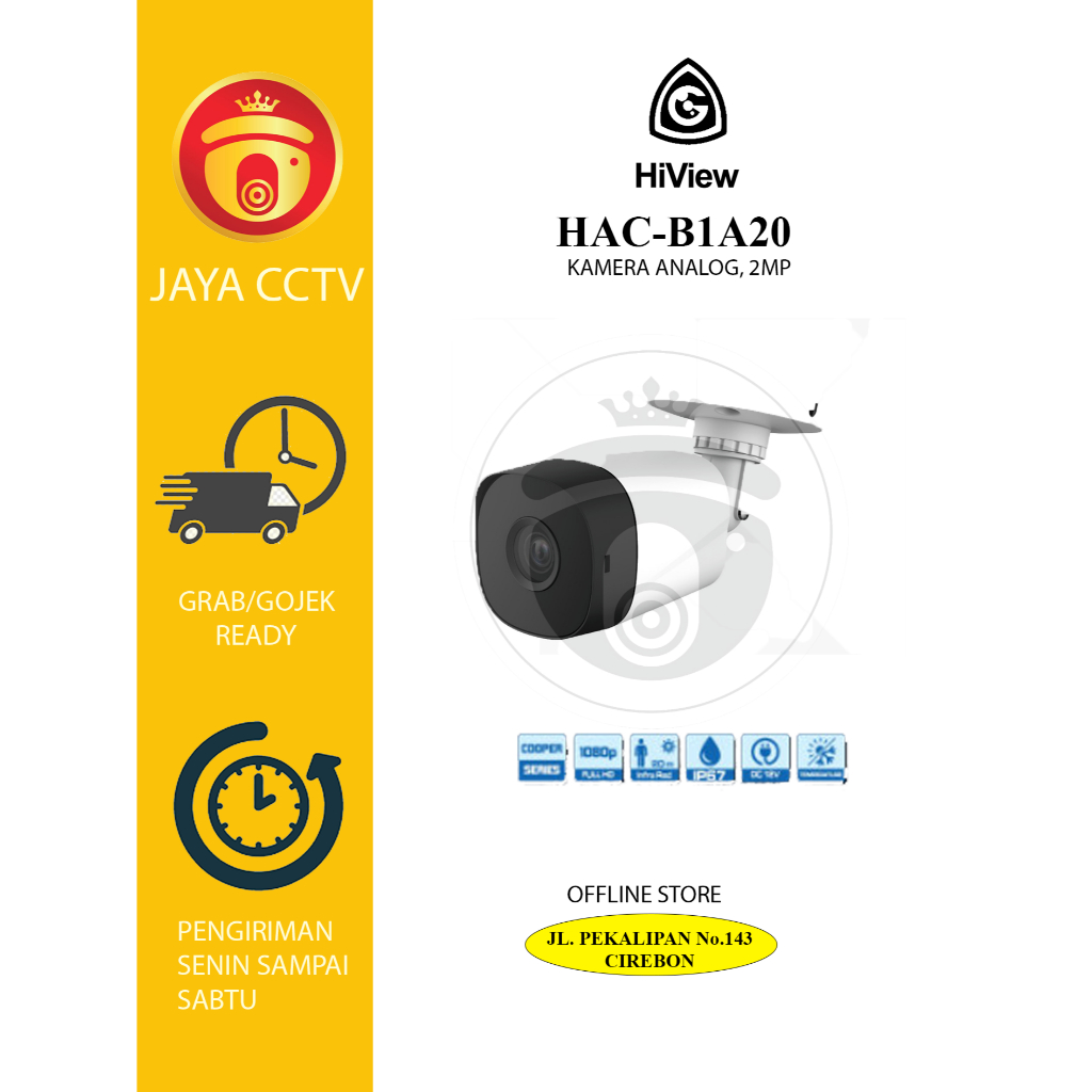 Jual KAMERA HIVIEW HAC-B1A20 2MP | Shopee Indonesia