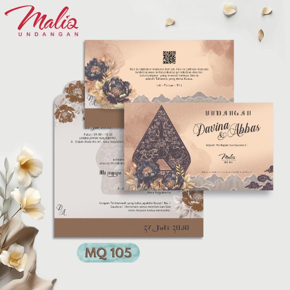 Jual Blangko Undangan Terbaru Seri Gunungan Wayang Maliq 105 Gratis ...