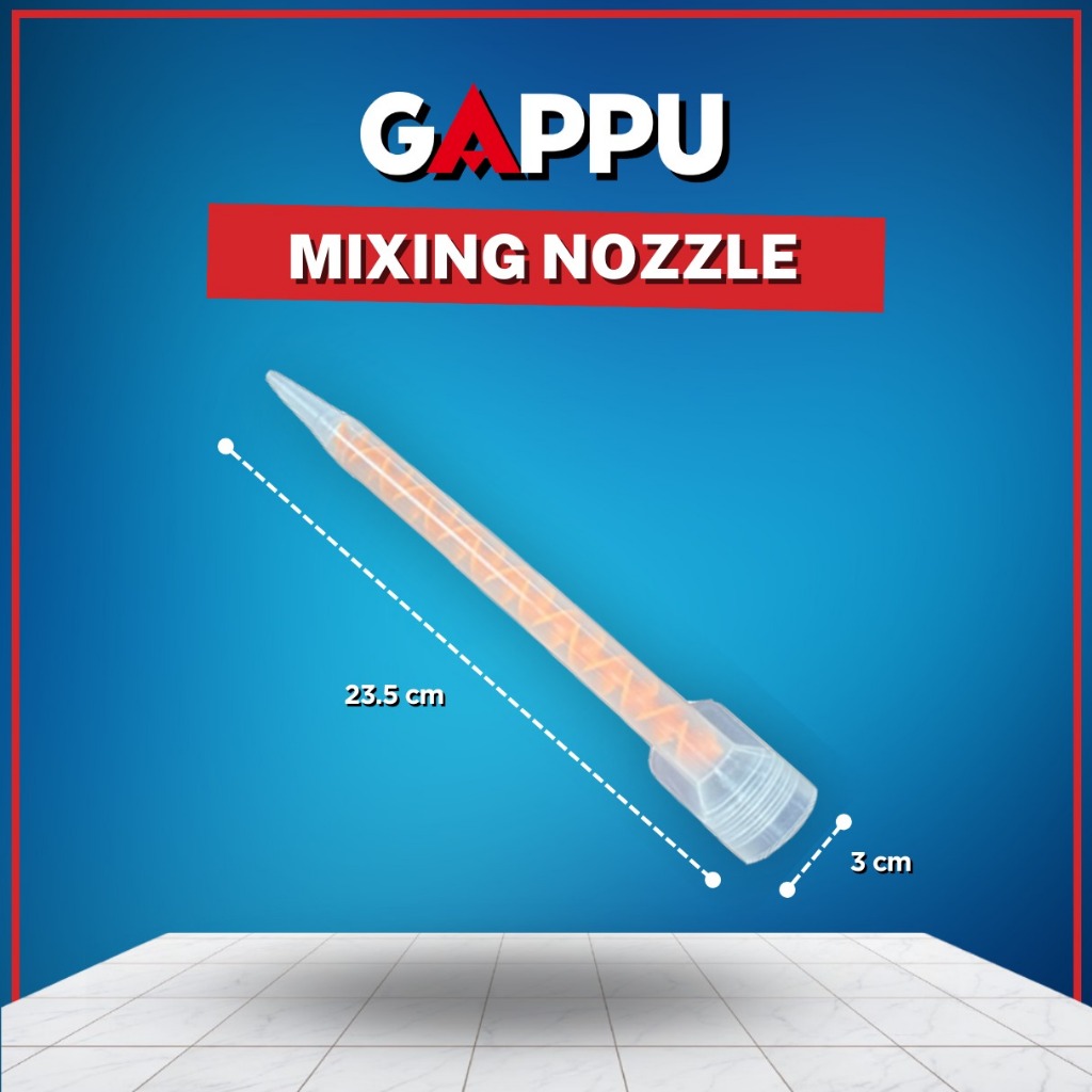 Jual Gappu - Mixing Nozzle for Premium Epoxy Tile Grout Waterproof Resin | Shopee Indonesia