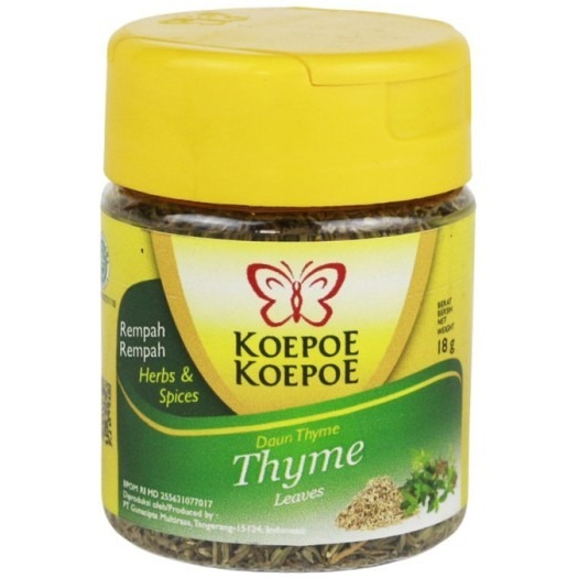 Jual Koepoe Thyme Leaves 18gr Koepoe-Koepoe Daun Thyme | Shopee Indonesia