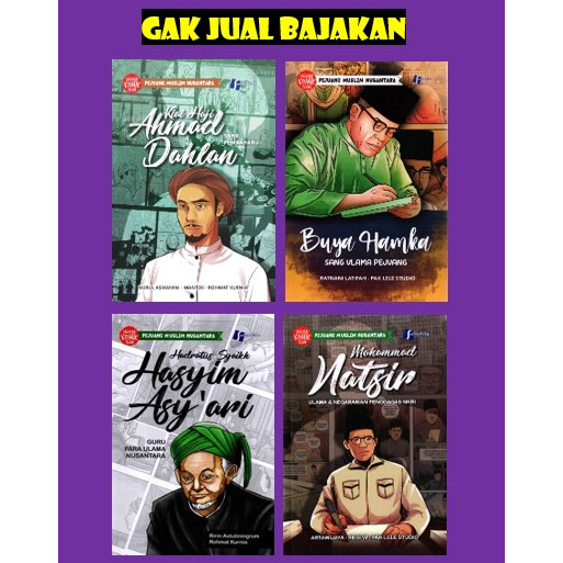 Jual Komik Pejuang Muslim Nusantara / Komik Kiai Haji Ahmad Dahlan ...