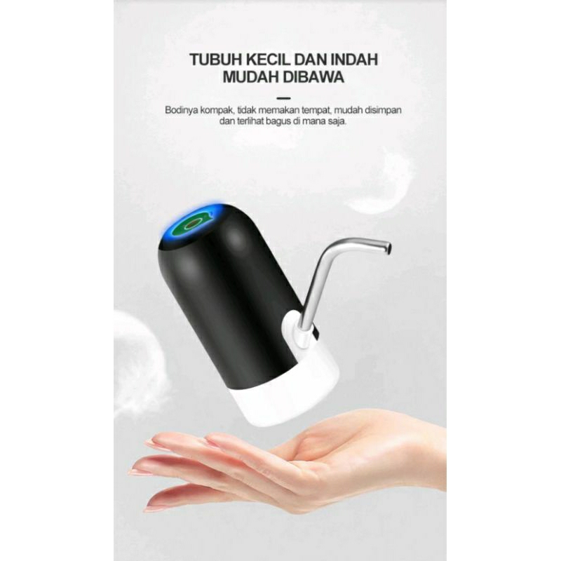 Jual Pompa air elektrik portable/pomba air galon otomatis | Shopee ...