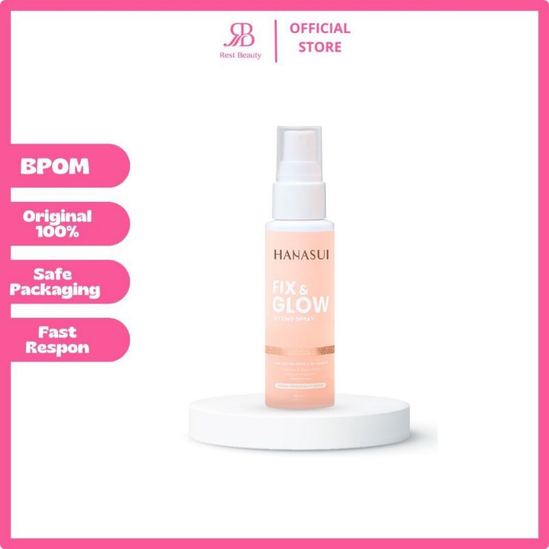 Jual HANASUI - Fix & Glow Setting Spray BPOM | Shopee Indonesia