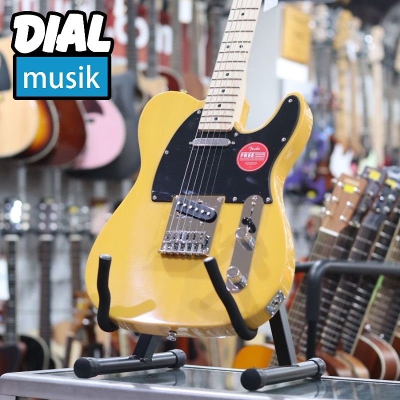 Jual Squier Sonic Telecaster Maple Butterscotch Blonde BBD - Gitar Elektrik | Shopee Indonesia