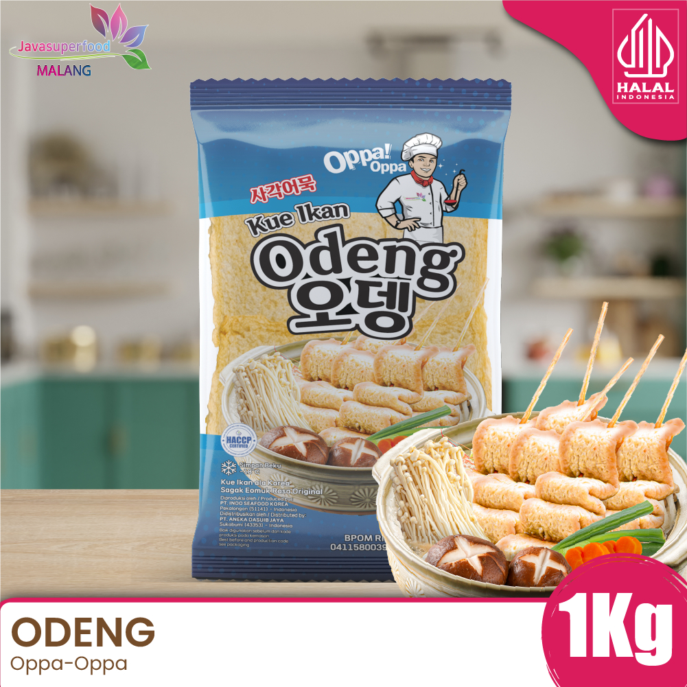 Jual Oppa Odeng Eomuk Korea Fish Cake 1kg Halal | Shopee Indonesia