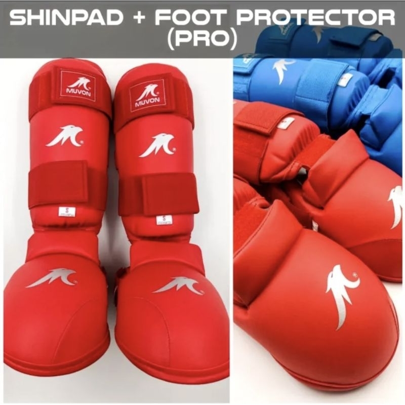 Jual Foot Protector Karate Muvon Pelindung kaki karate Type Pro ...
