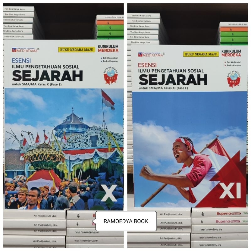 Jual Original Buku Sejarah SMA/MA kelas 10,11,12 Kurikulum Merdeka MEDIATAMA | Shopee Indonesia