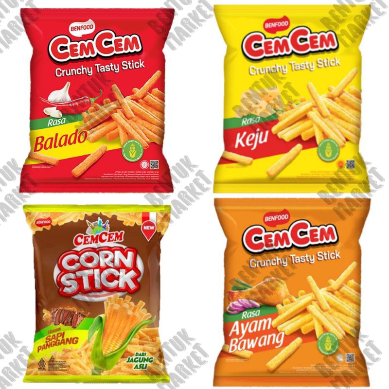 Jual CEMCEM Stick Rasa Balado 60gr / CEMCEM Stick Rasa Keju / CEMCEM ...
