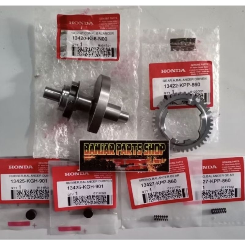 Jual BALANCER ASSY K56 CB150R CBR150R SONIC SUPRA GTR 13420K56N00 WEIGHT COMP BALANCER K56 ...