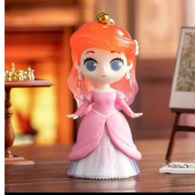 Jual Figure ariel mermaid Dress Pink Disney Princess wind chime 100th ...